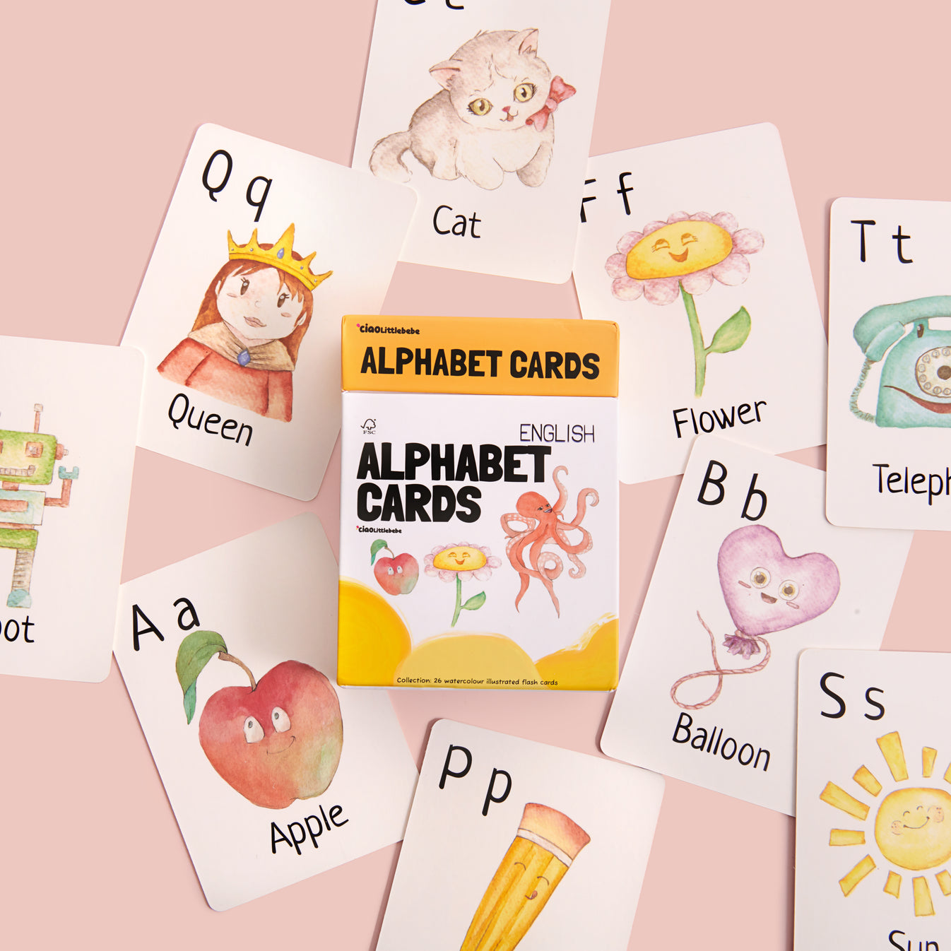 English Alphabet Cards for Toddlers – Fun Phonics & Language ...